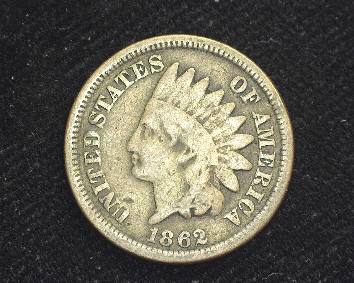 1862 Indian Head Penny/Cent G - US Coin — Huntington Stamp & Coin Shop