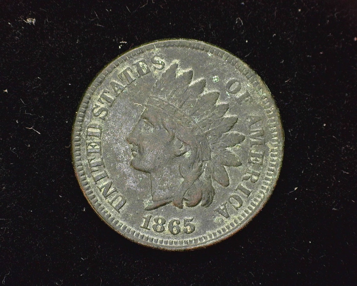 1865 Indian Head Penny/Cent XF Environmental damage. - US Coin ...