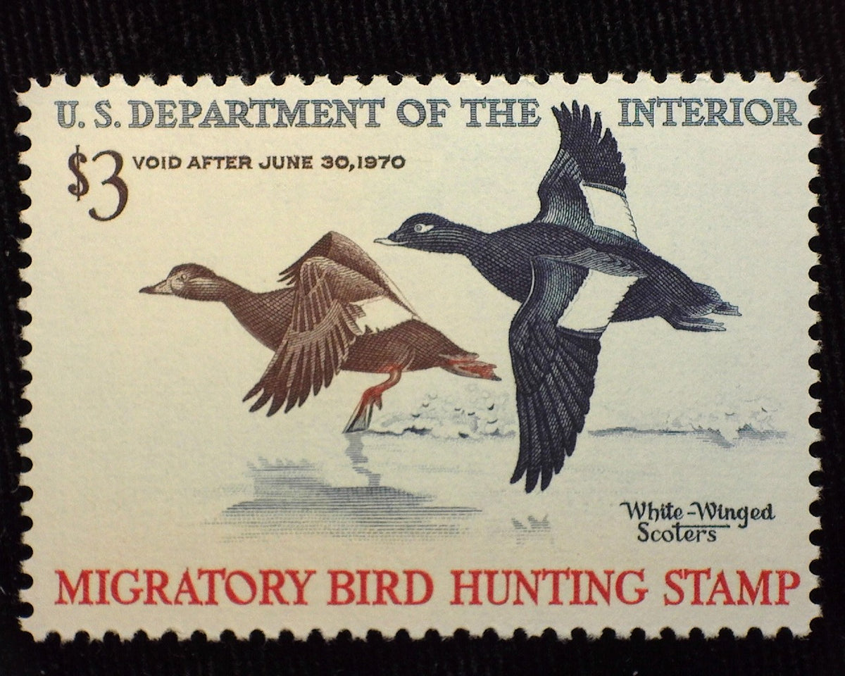#RW36 3 Dollar Hunting Permit Mint VF NH US Stamp — Huntington Stamp ...