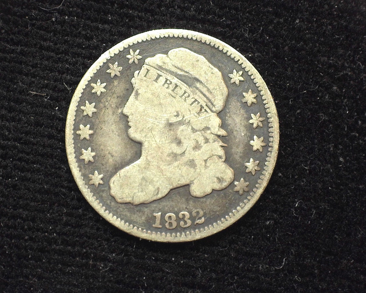 1832 Capped Bust Dime VG - US Coin — Huntington Stamp & Coin Shop