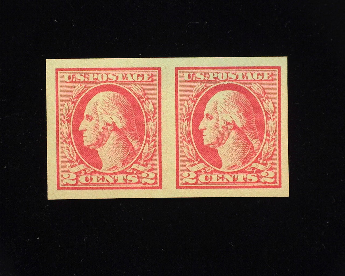#532. Xf/Sup Mint NH Outstanding horizontal pair. - US Stamp ...
