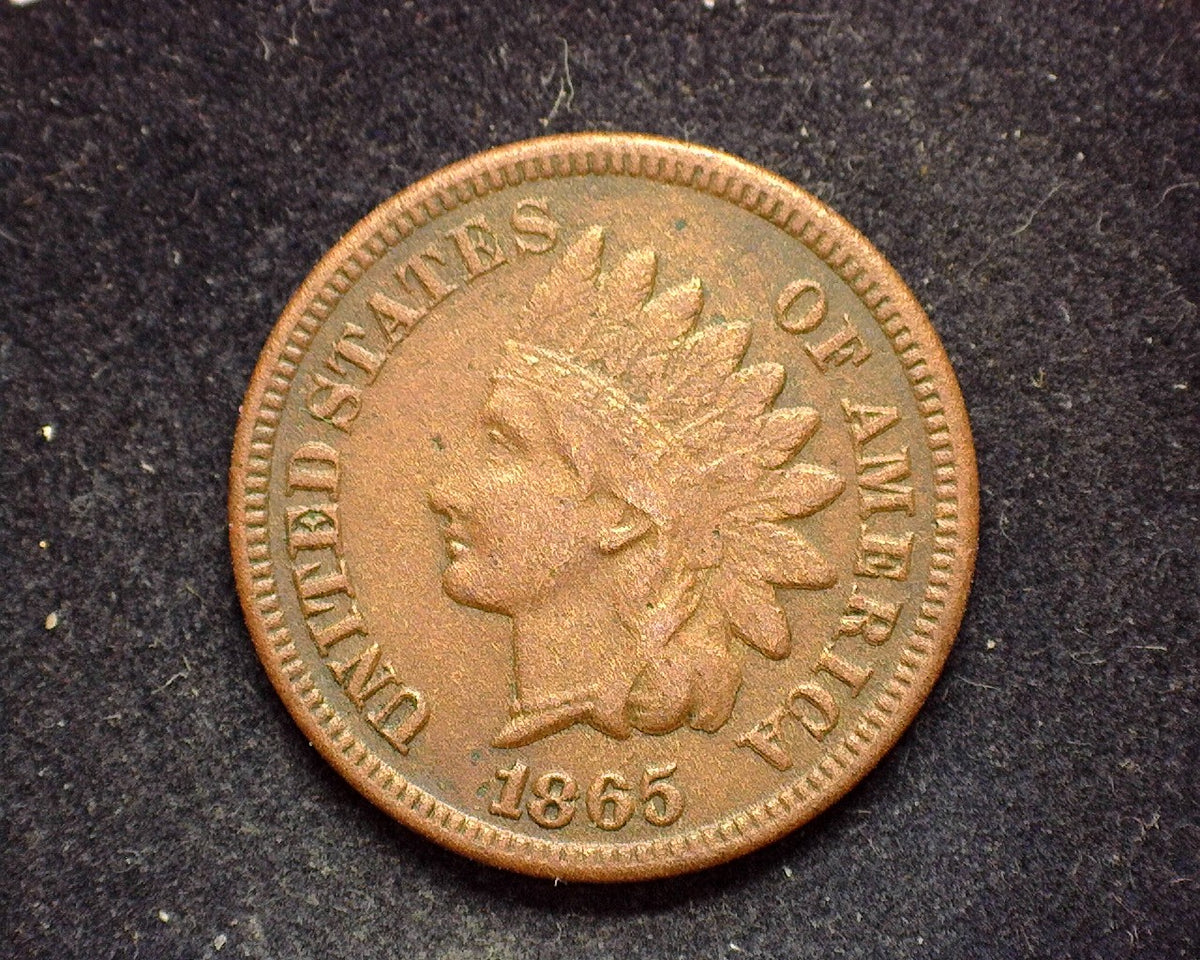 1865 Indian Head Penny/Cent VF Slight pitting - US Coin — Huntington ...