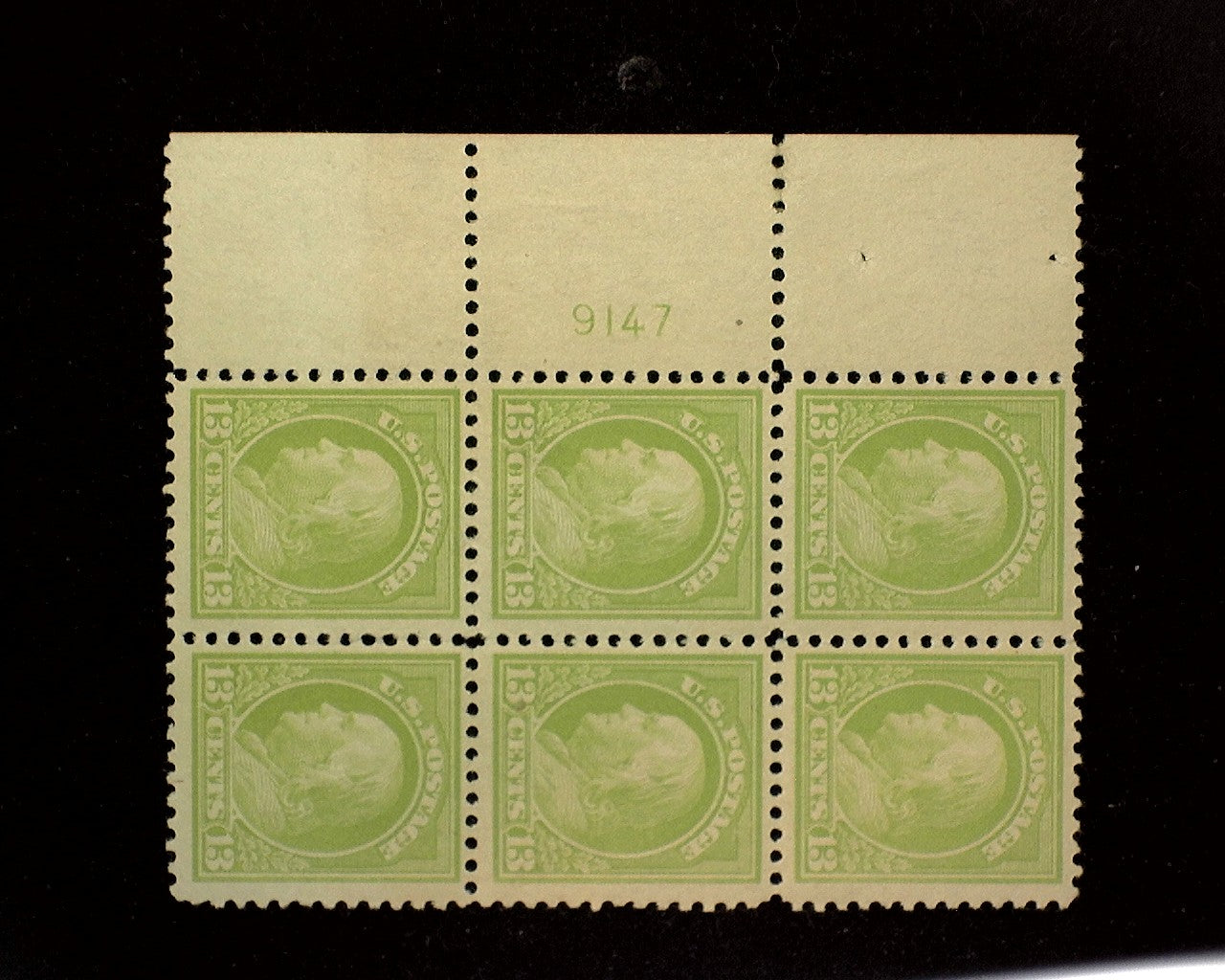 US Plate Block Stamps — Huntington Stamp & Coin Shop