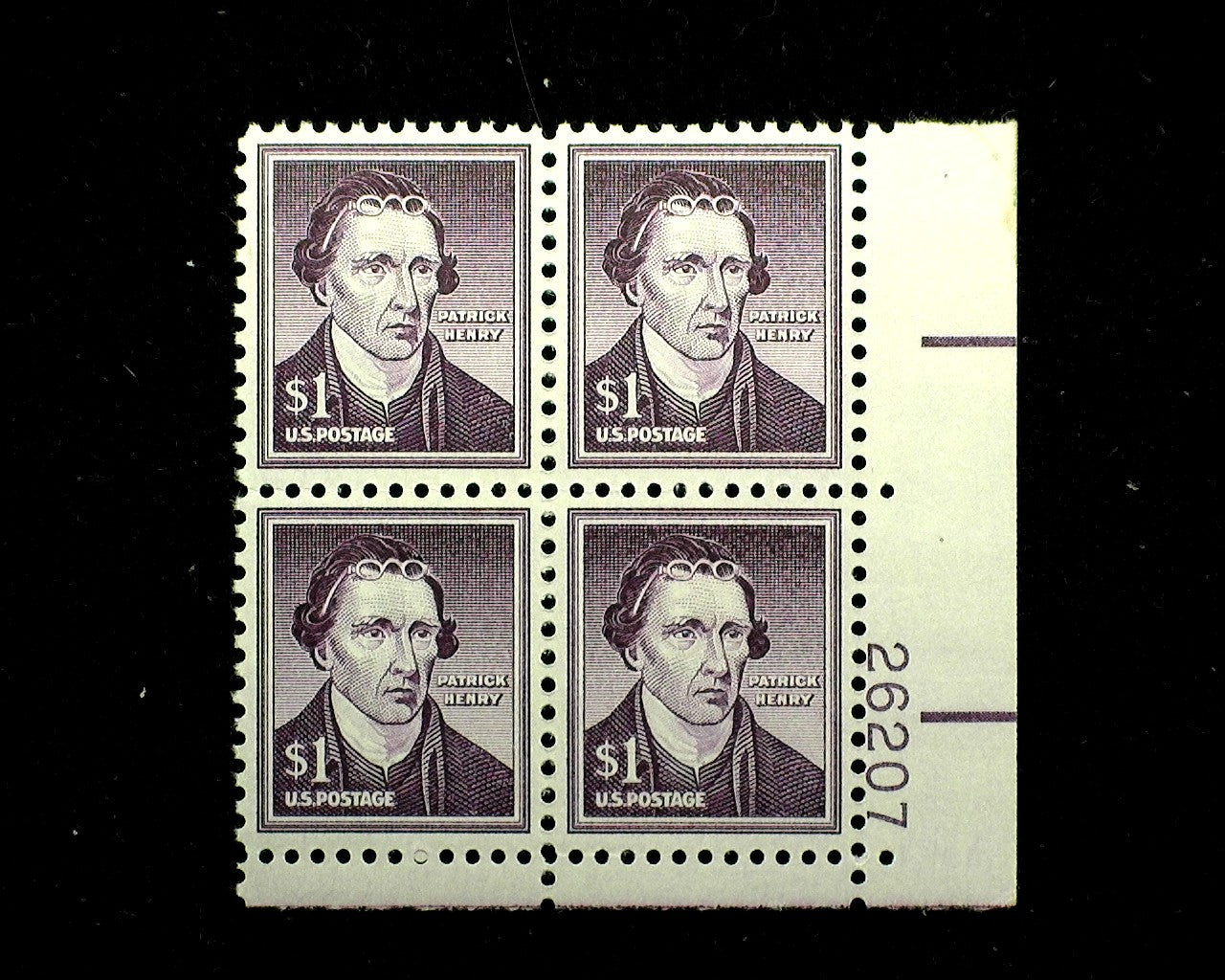 US Plate Block Stamps — Huntington Stamp & Coin Shop