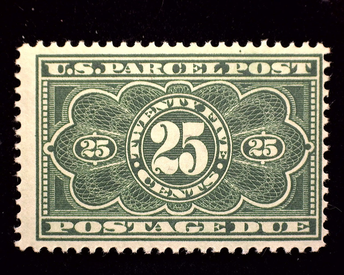 HS&C Scott #JQ5 Mint 25 Cent Parcel Post Postage Due F NH US Stamp ...