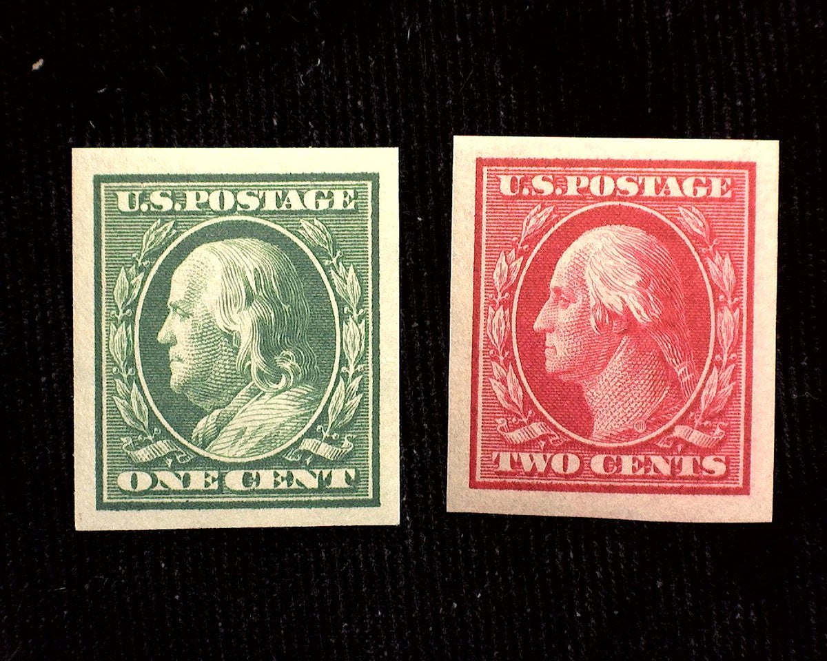 #383, 384 Mint Xf NH US Stamp — Huntington Stamp & Coin Shop